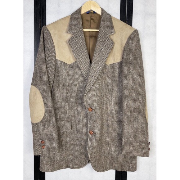 Pendleton | Suits & Blazers | Vtg Pendleton Mens Western Sport Coat 42r ...